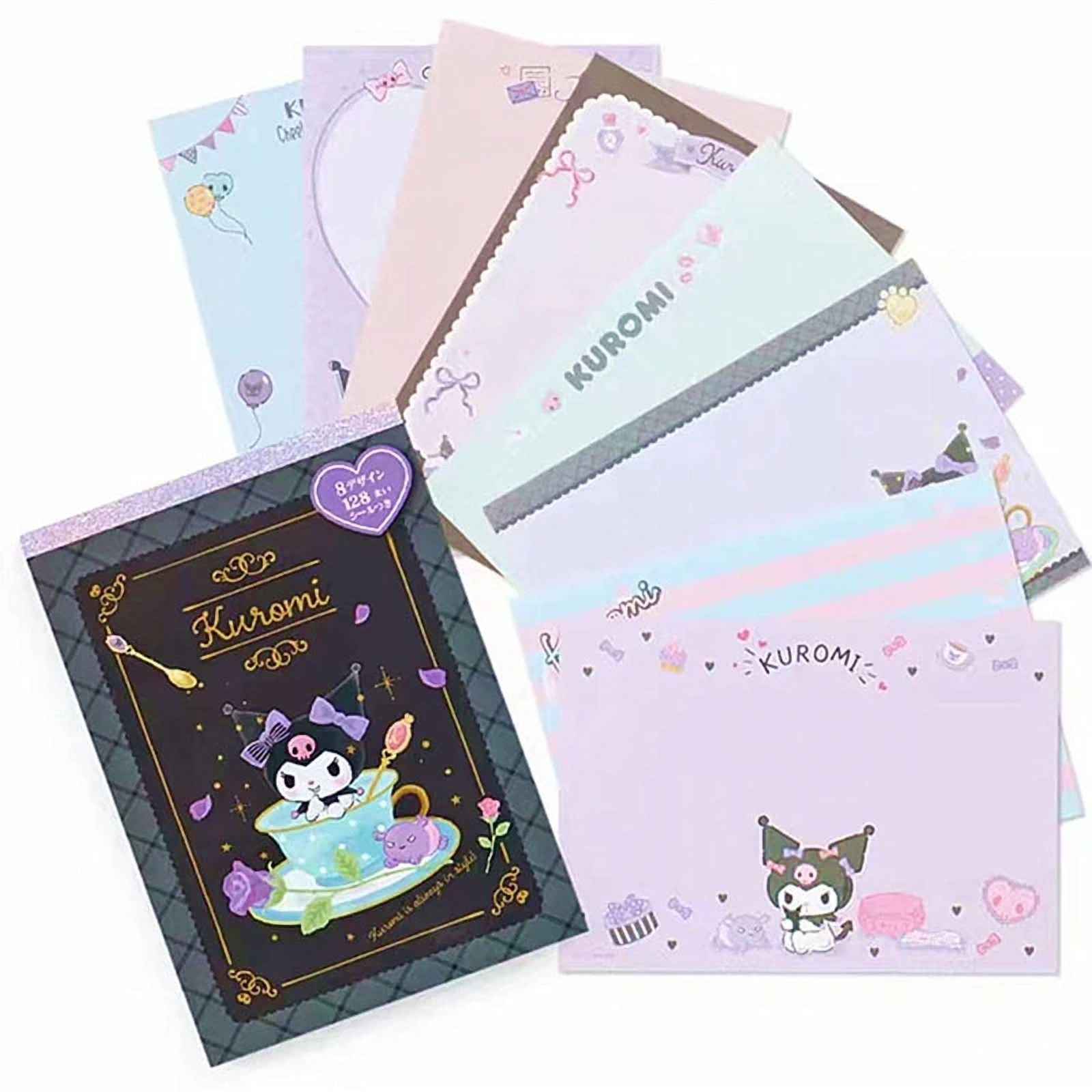 MINISO Kawaii Hello Kitty Cinnamoroll Notepad Cute Kuromi Melody Diy ...