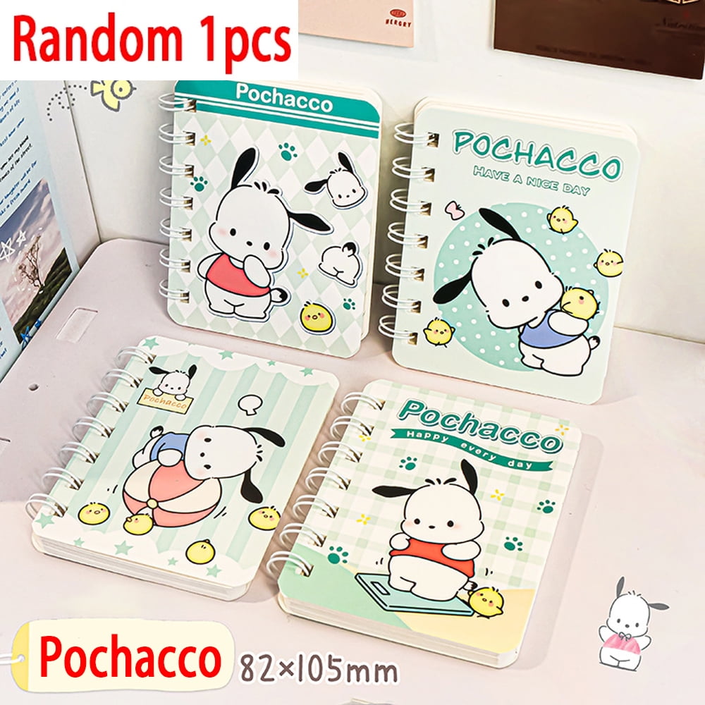 MINISO Kawaii Sanrio Notebook Kuromi Melody Cinnamoroll Portable A7 ...