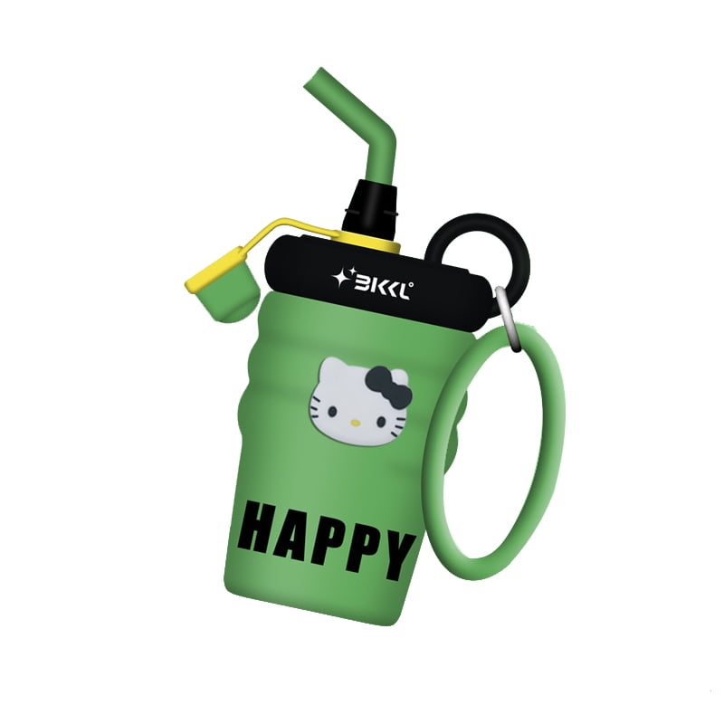 MINISO Sanrio Cute 400ML Insulated Water Bottle Hello Kitty Anime Large ...