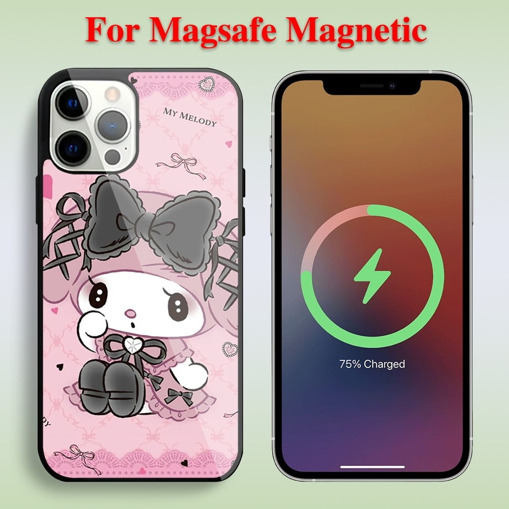 MINISO Sanrio Cute K-KUROMI Phone Case For iPhone 11 12 13 14 15 Max ...