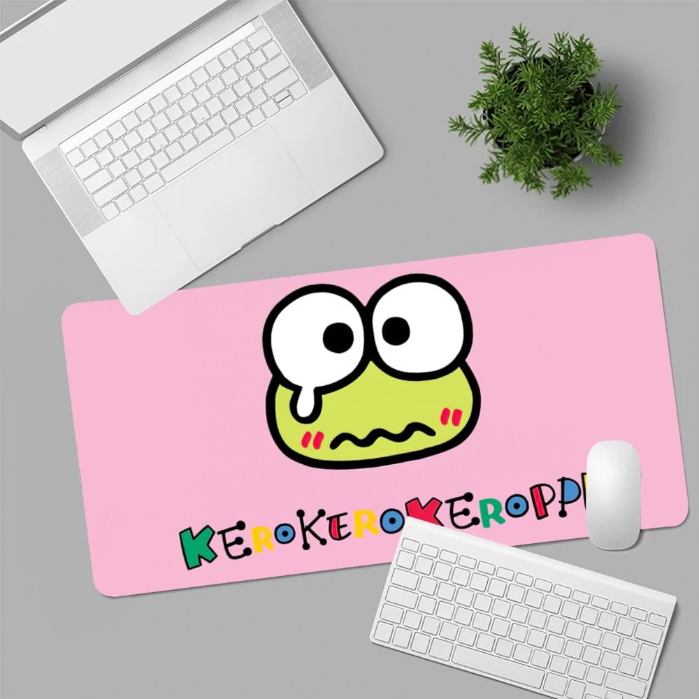 MINISO Sanrio Green KeroKeroKeroppi Cute Mousepad Computer Laptop Gamer ...