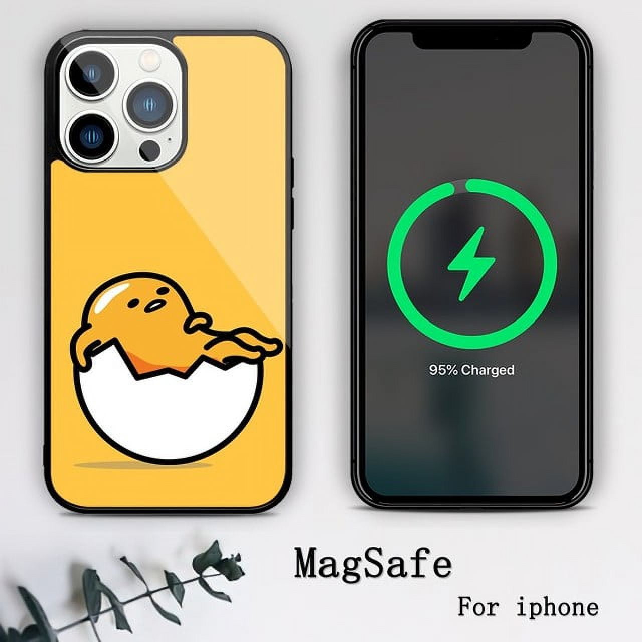 MINISO Sanrio Gudetama Phone Case For iPhone 11 12 13 14 15 Mini Pro XS ...