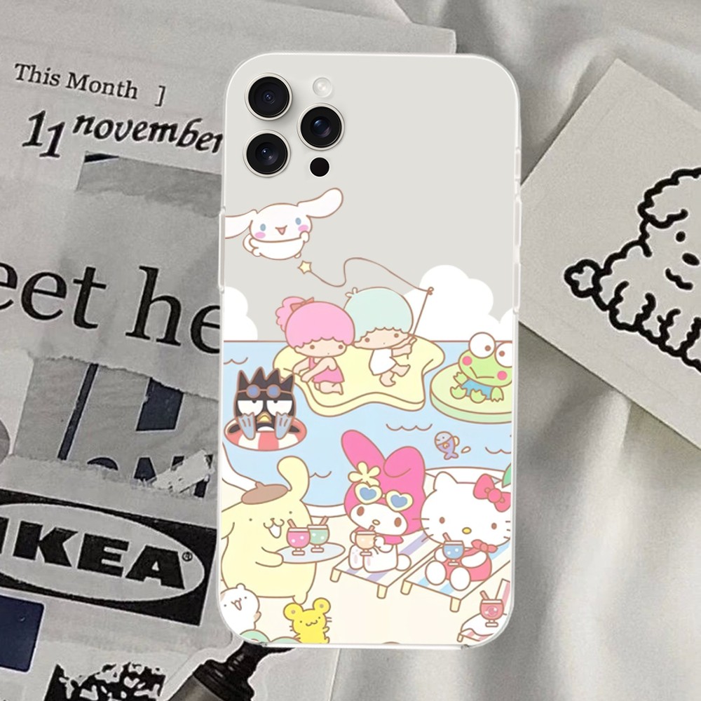 MINISO Sanrio H-Hello kitty Phone Case For iPhone Mini Plus 11 13 12 14 ...