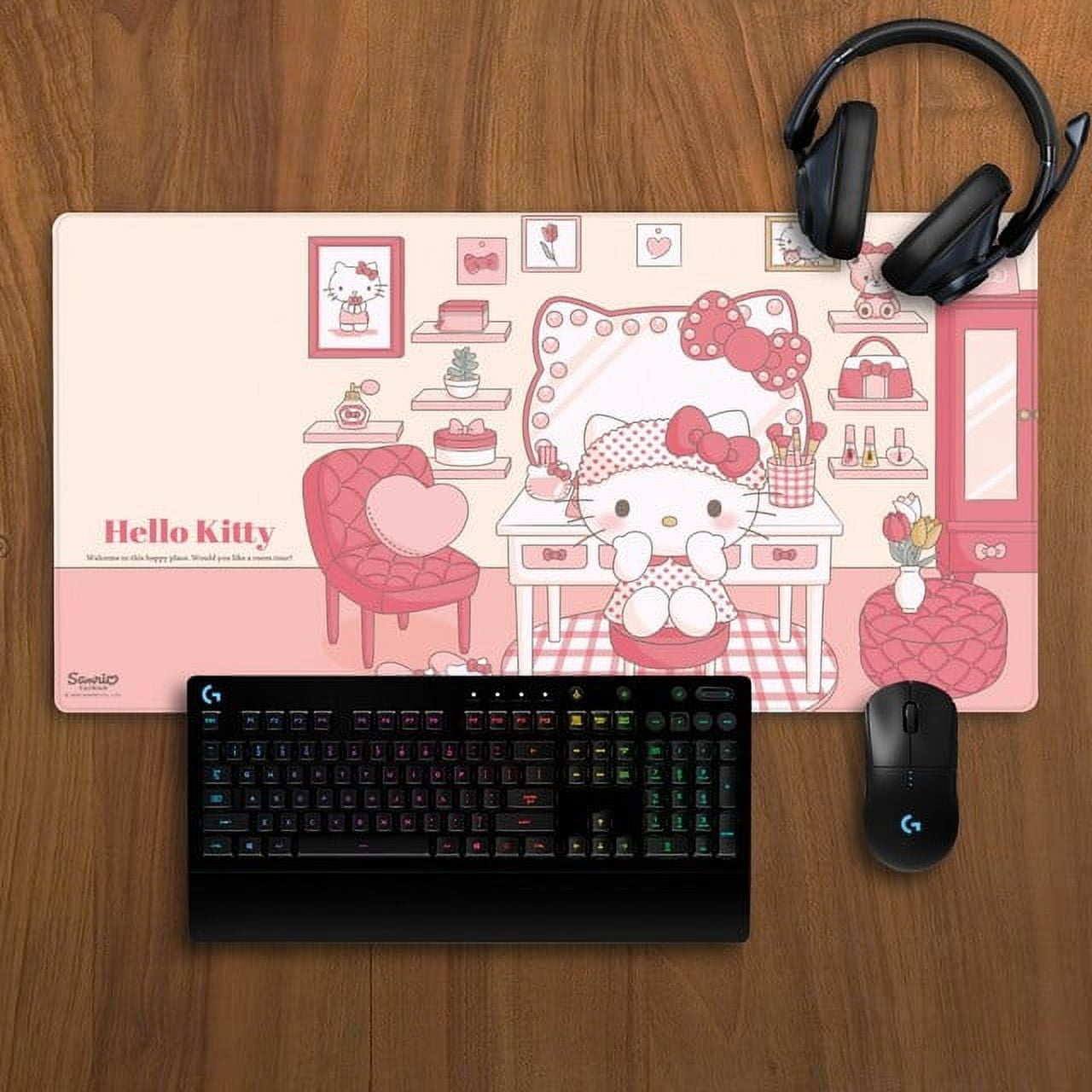 MINISO Sanrio Hello Kitty Mousepad Non-slip Lockedge Office Student ...