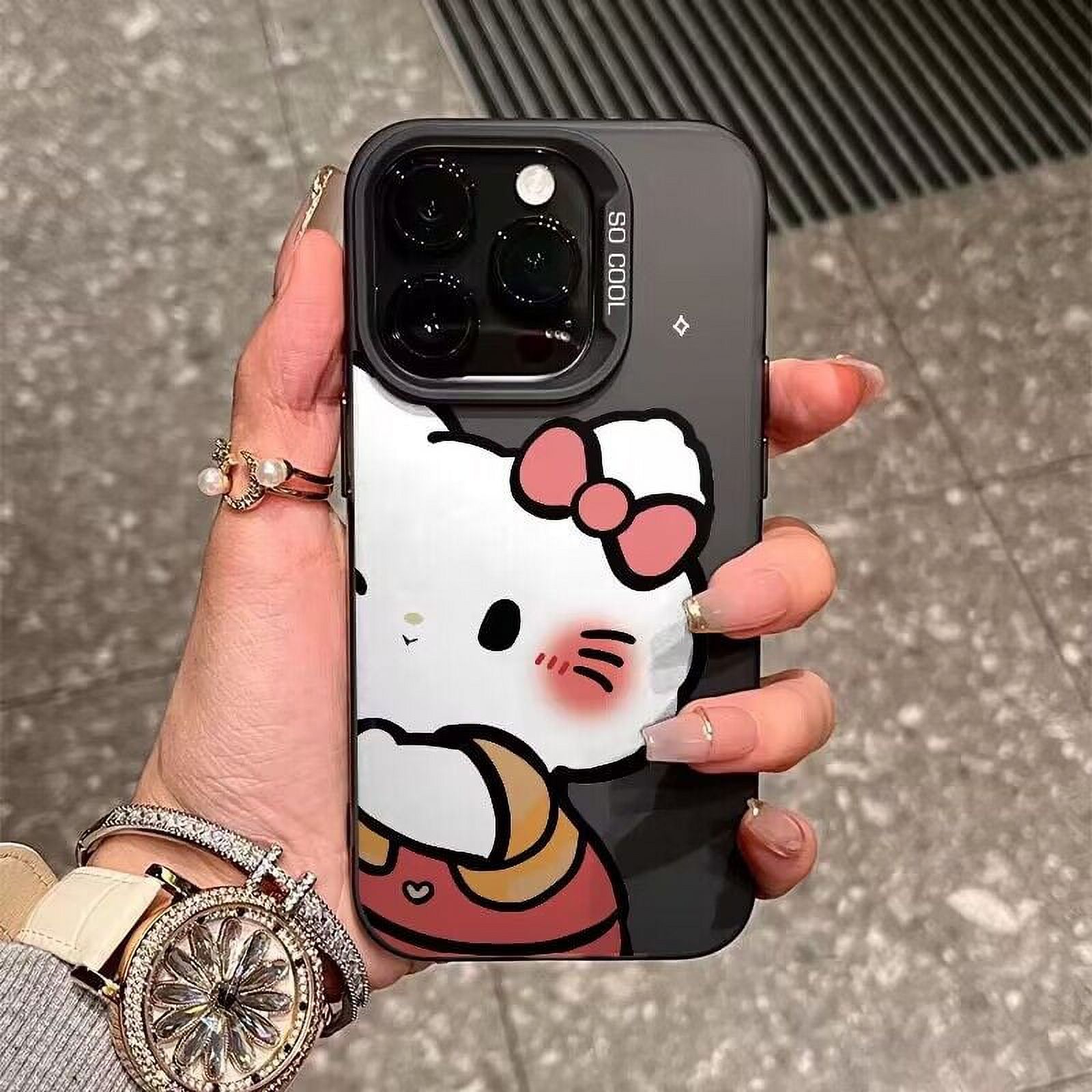 MINISO Sanrio Hello Kitty Phone Case For iphone 15 14 13 11 12 PRO MAX ...