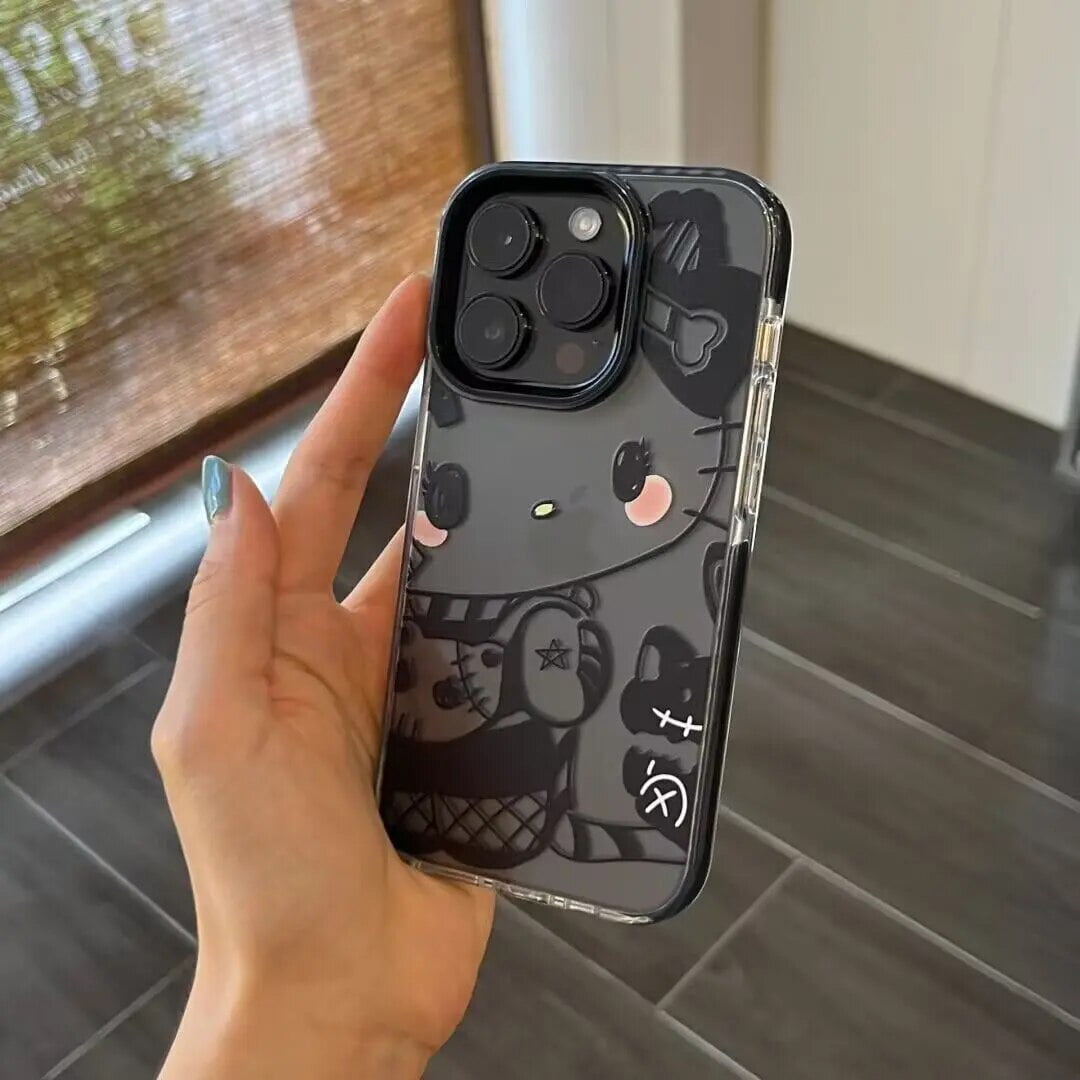 MINISO Sanrio Hello Kitty Phone Case For iphone 15 14 13 11 12 PRO MAX ...