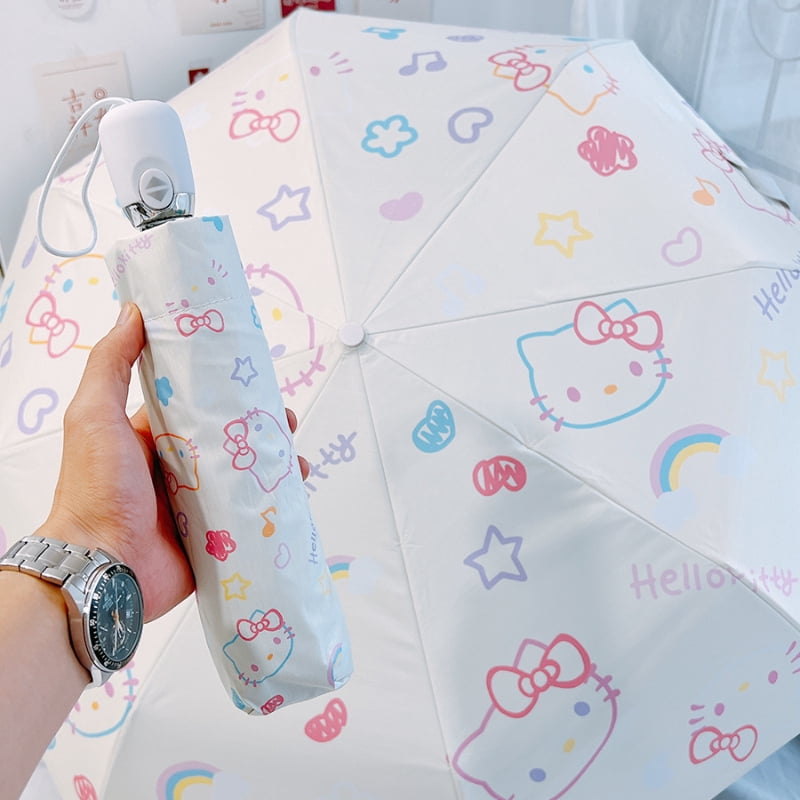 MINISO Sanrio HelloKitty Umbrella Vinyl Sunscreen and UV Protection ...