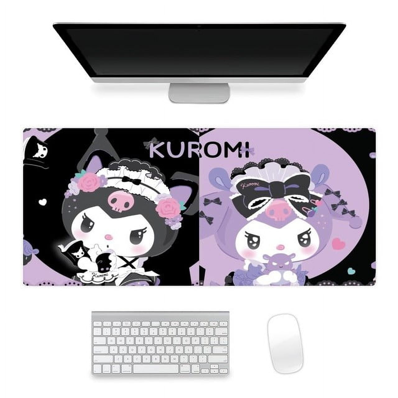 MINISO Sanrio Kuromi Cute Mousepad Office Large Small Mouse PC Computer ...