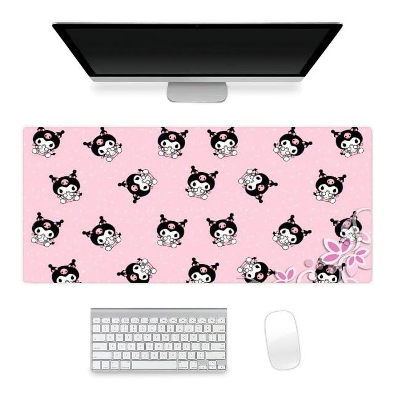 MINISO Sanrio Kuromi Cute Mousepad Office Large Small Mouse PC Computer ...