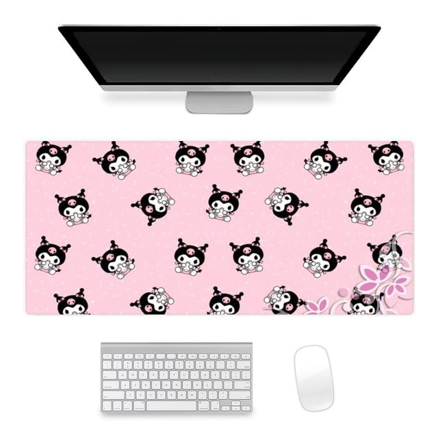 MINISO Sanrio Kuromi Cute Mousepad Office Large Small Mouse PC Computer ...