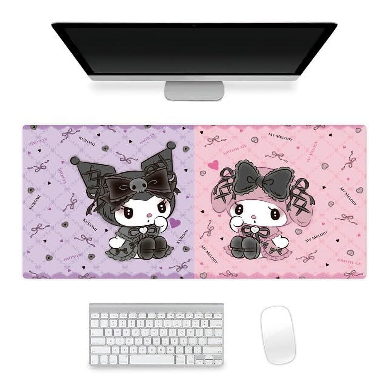 MINISO Sanrio Kuromi Cute Mousepad Office Large Small Mouse PC Computer ...