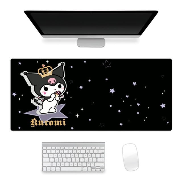 MINISO Sanrio Kuromi Cute Mousepad Office Large Small Mouse PC Computer ...