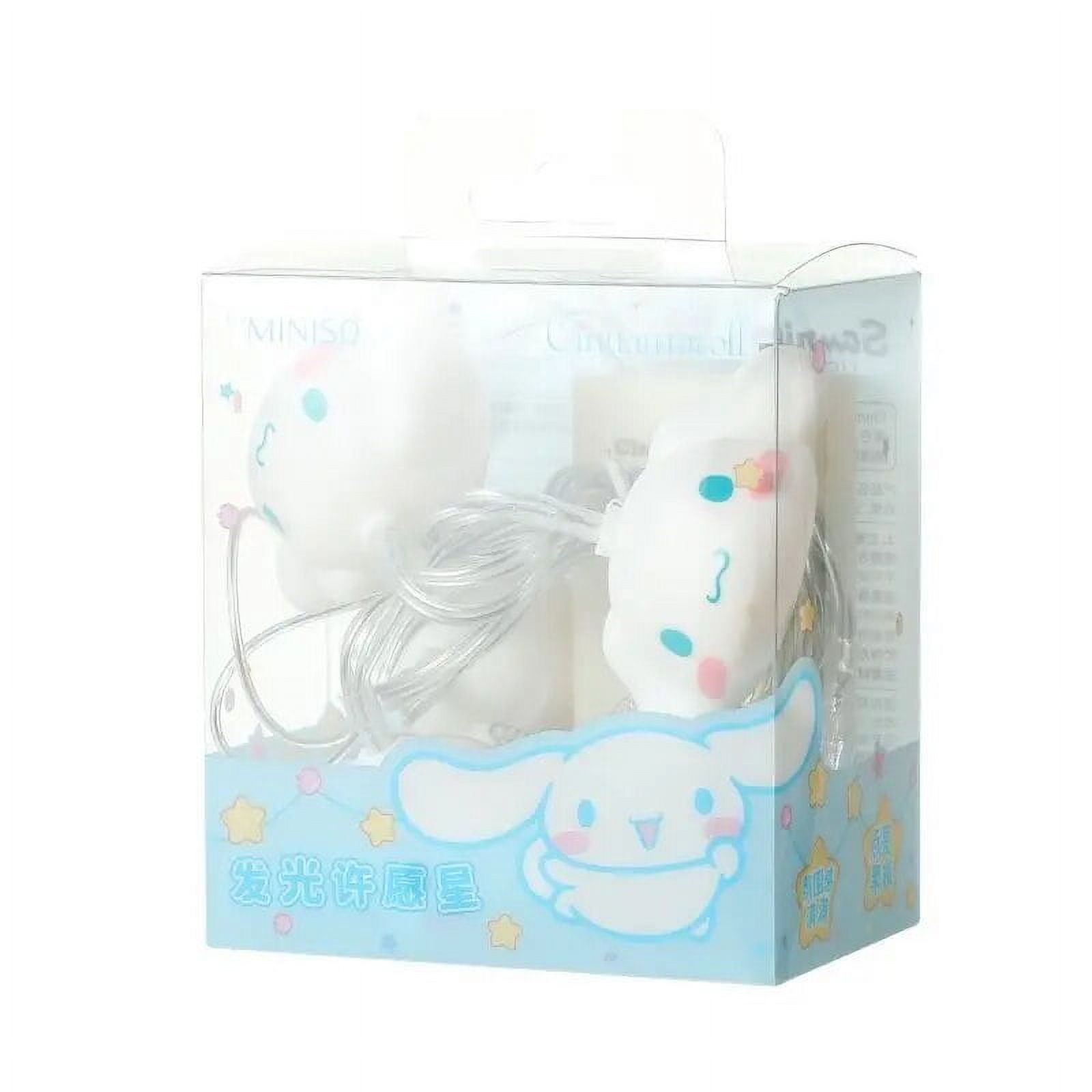 MINISO Sanrio Kuromi Small Light Bulb Cinnamoroll Night Light Glowing ...
