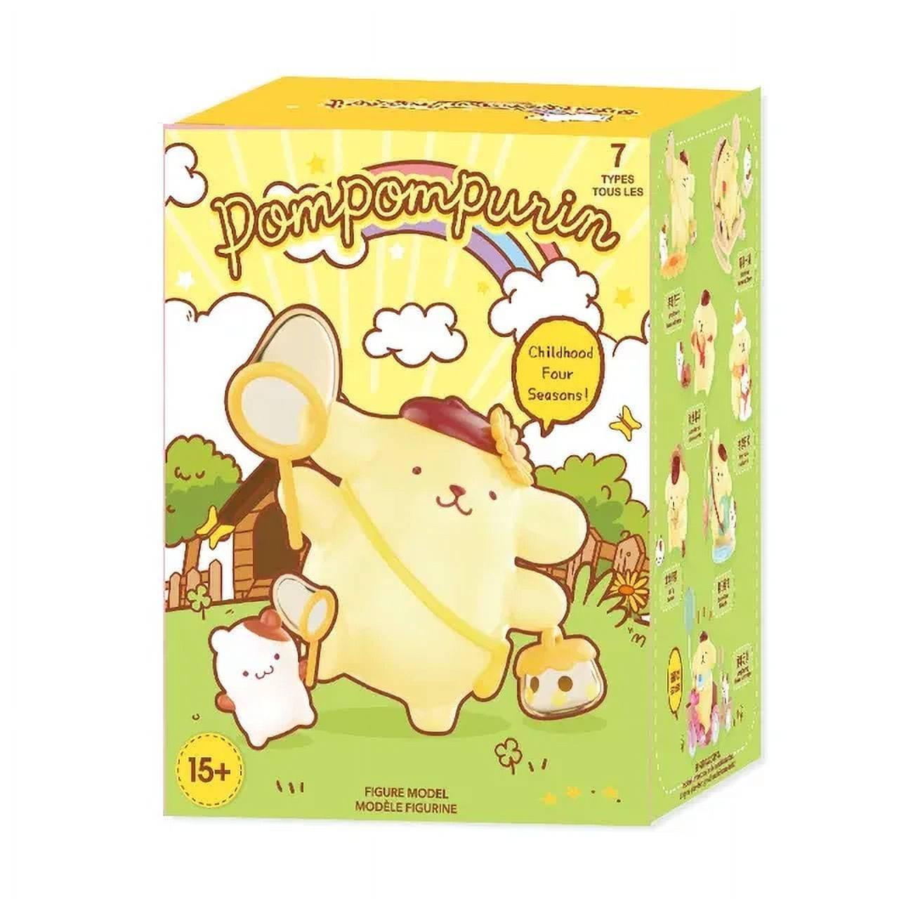 MINISO Sanrio Pompompurin Childhood Four Seasons Series Blind Box Model ...