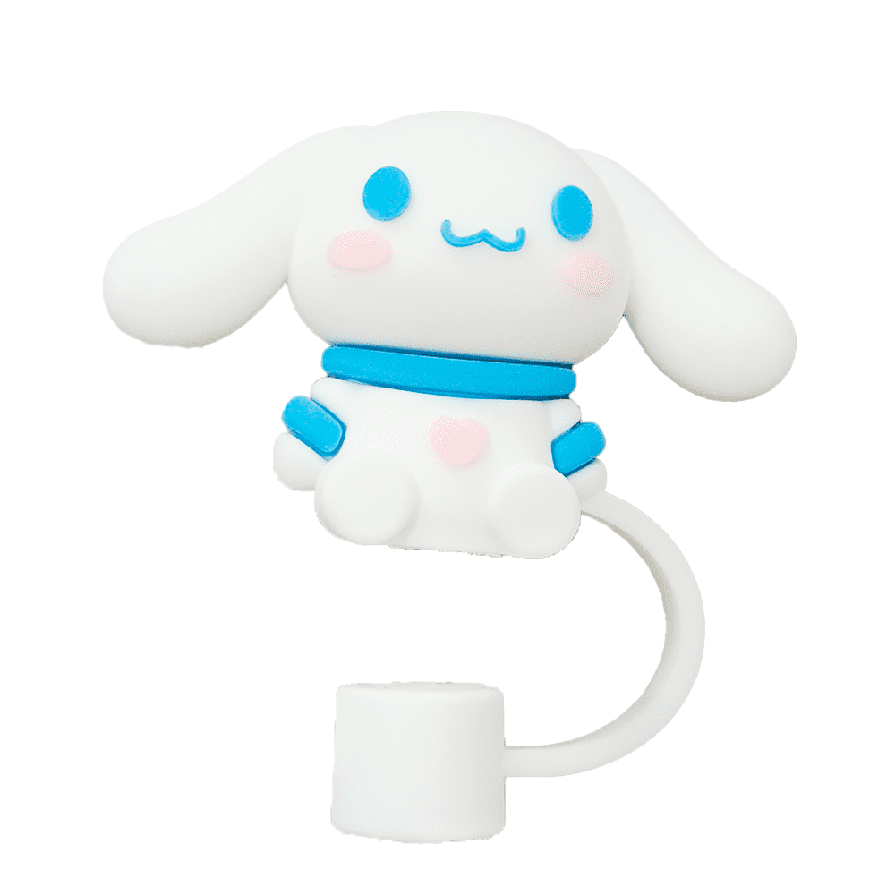 MINISO Sanrio Straw Cover Cap Cartoon 10MM Drink Straw Plug Reusable ...