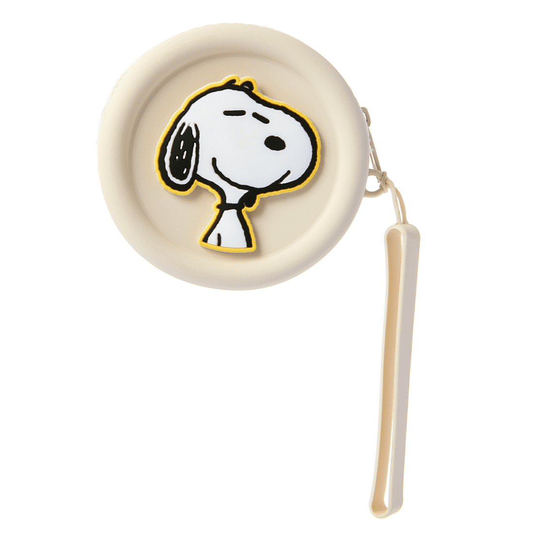 MINISO Snoopy Collection Silicone Coin Purse (Beige) - Cute Snoopy ...
