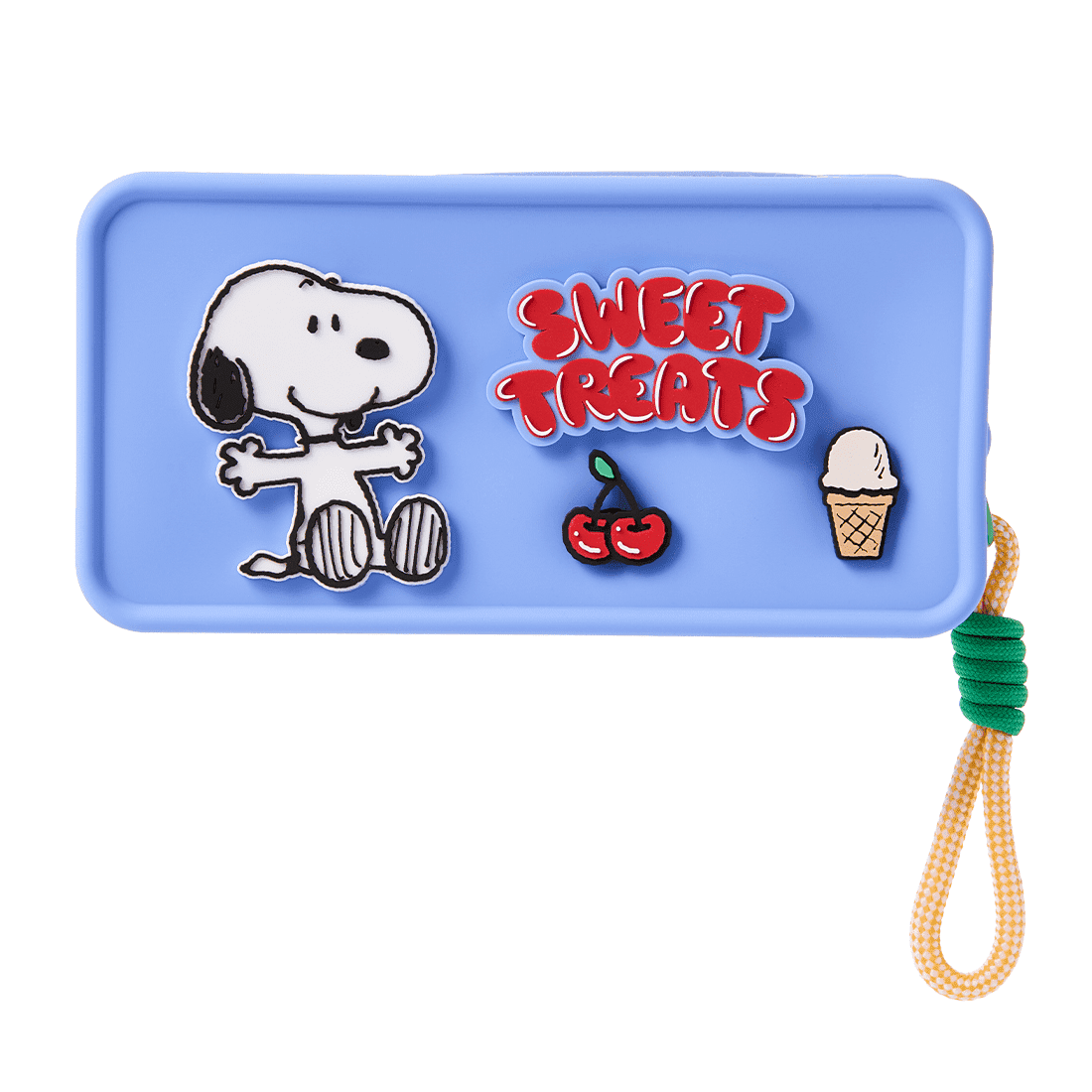 MINISO Snoopy Silicone Cosmetic Bag Blue - Snoopy Character Design ...