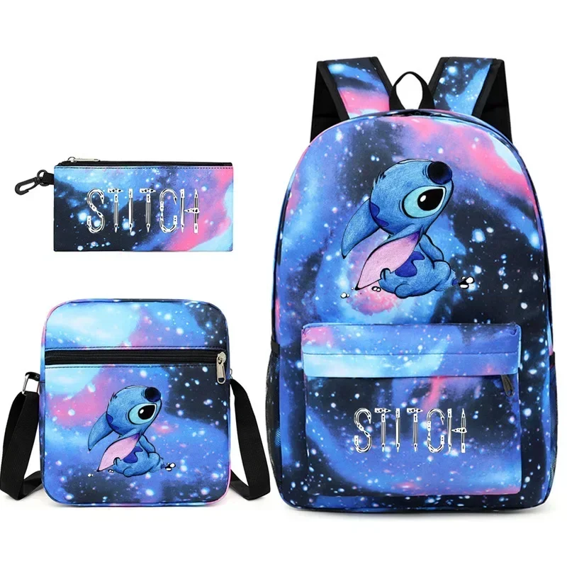 MINISO Stitch Backpack Stitch Print Pencil Case Shoulder Bag bag Gift ...