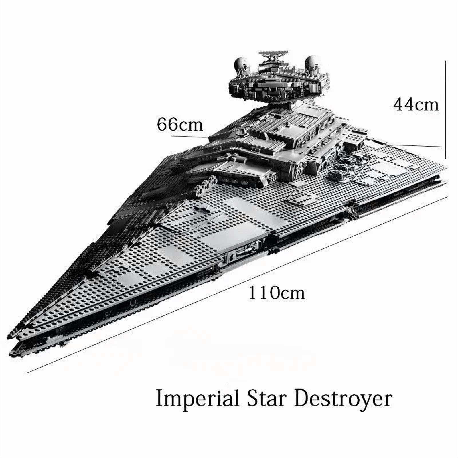 MINISO UCS Star Imperial Destroyer MOC 75252 Display Building Blocks ...