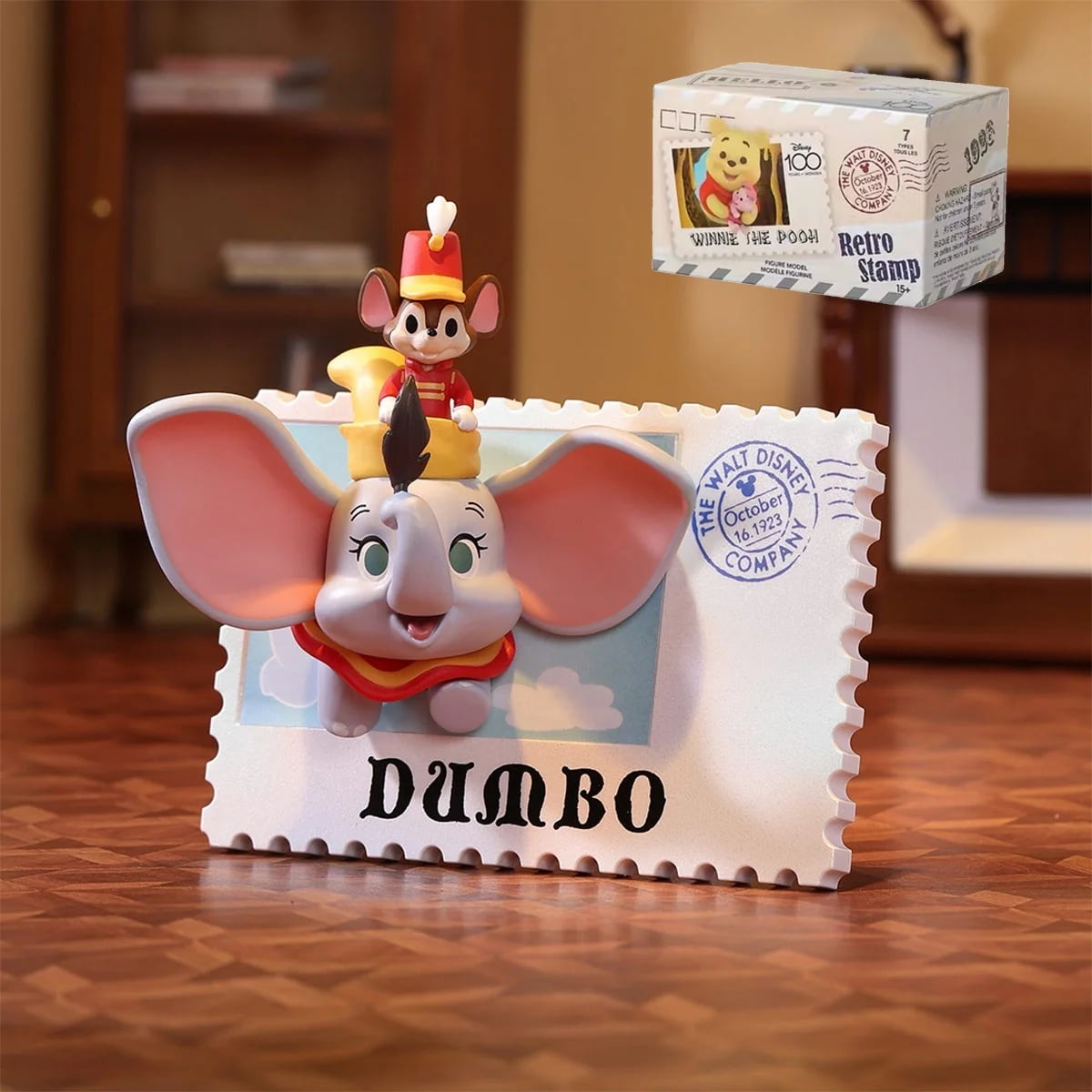 MINISO Vintage Stamps Blind Box Series Desktop Decoration - Dumbo ...