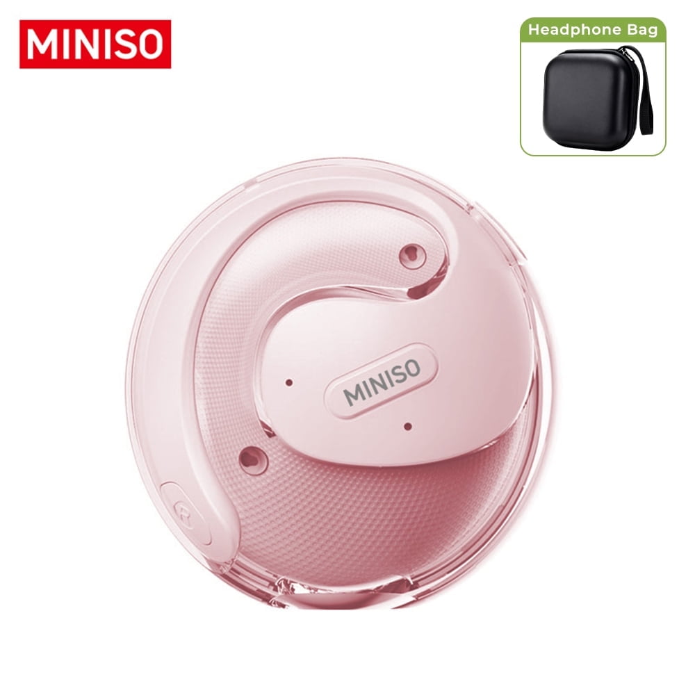 MINISO X15 AI Translator Wireless Earbuds, Open-Ear Headphones, 130 ...
