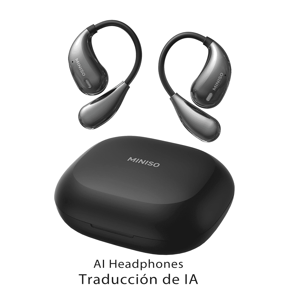 MINISO X33 AI Translation Wireless Earbuds Open Ear Earbuds Sound Long ...