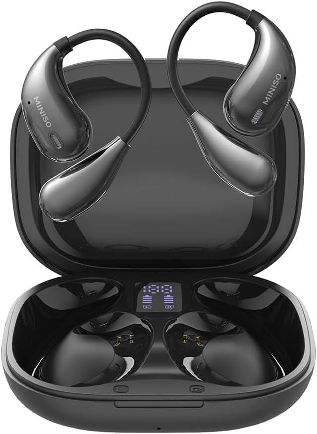 MINISO X33 AI Translation Wireless Earbuds Open Ear Earbuds Sound Long ...
