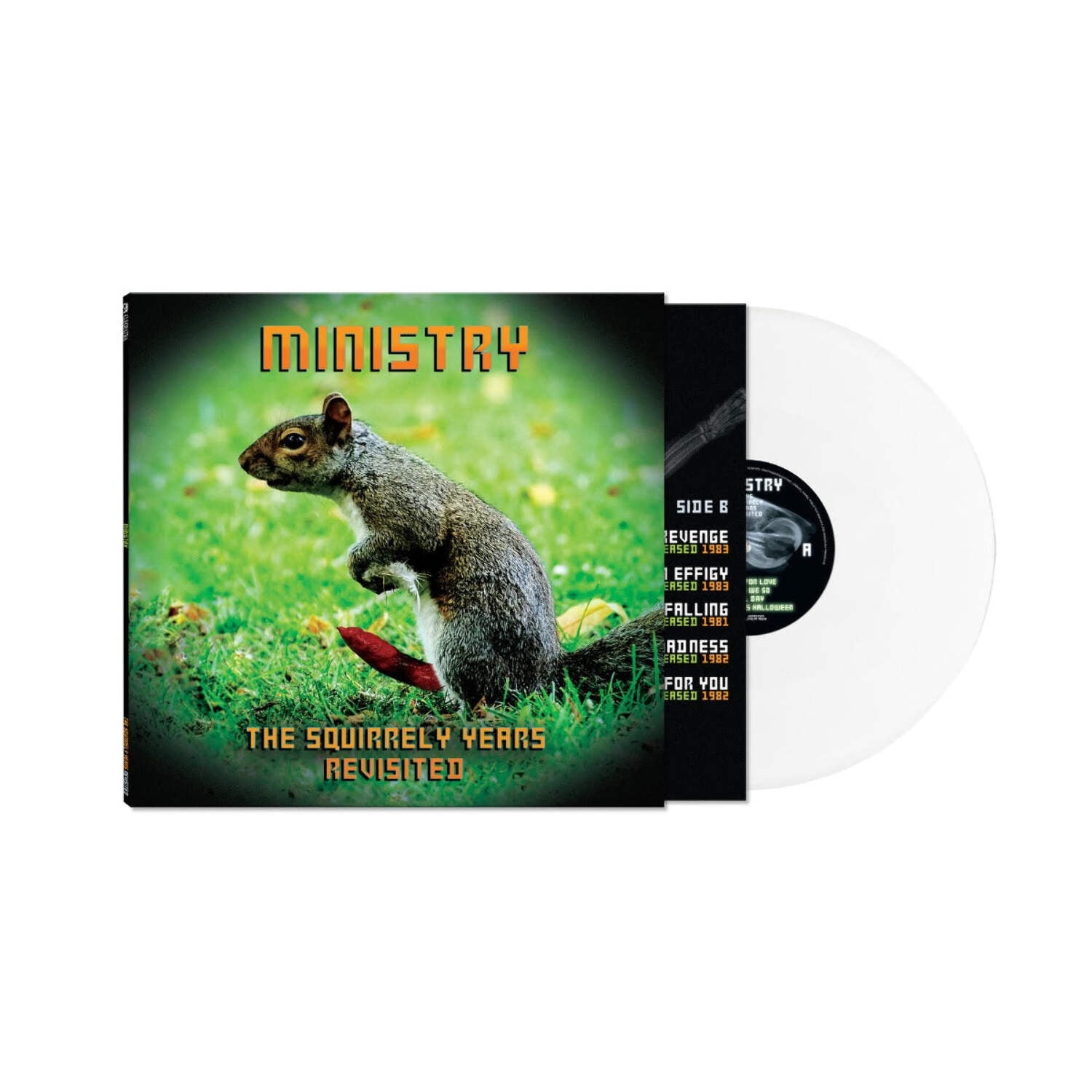 Ministry The Squirrely Years Revisited (Color Vinyl) (White) (Indie ...