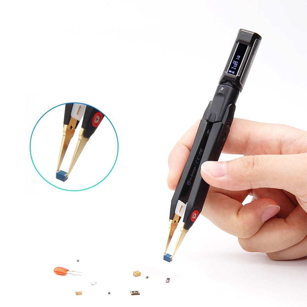 MINIWARE DT71 Tweezer-Style LCR Meter, Digital Tweezer Tester ...