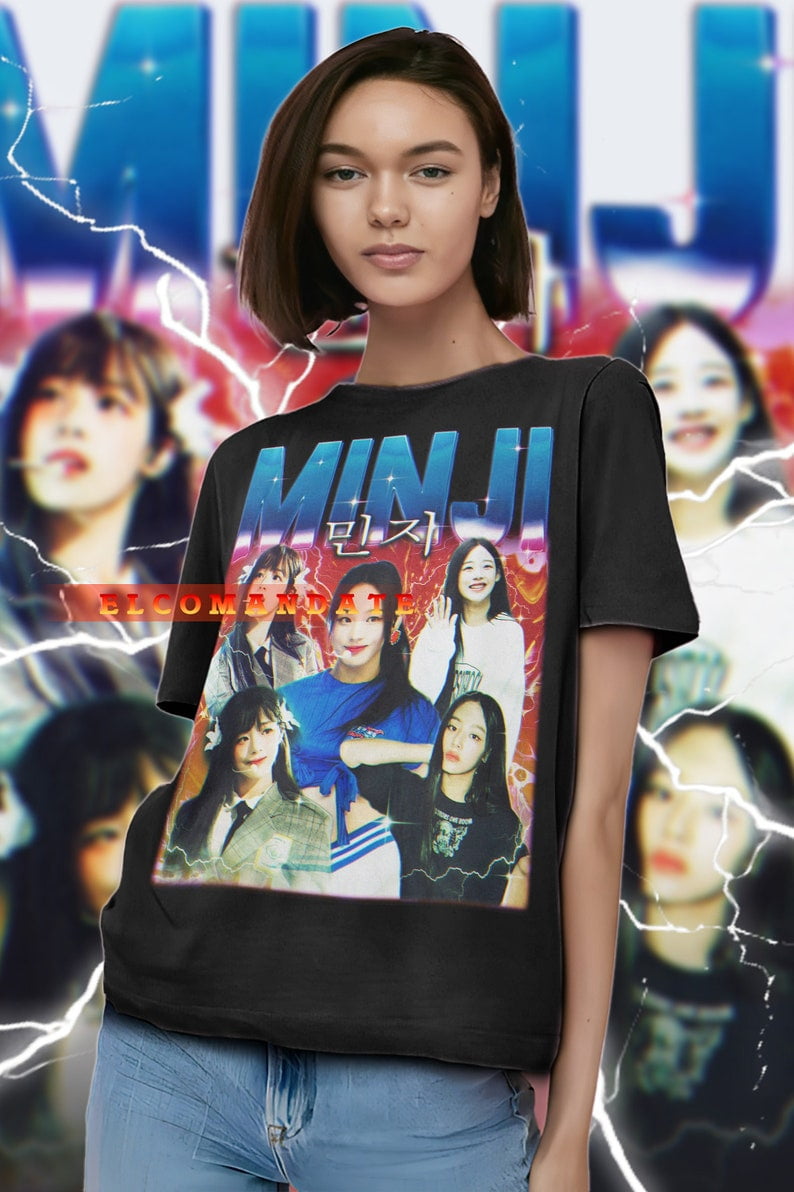 MINJI Homage Shirt, Minji Vintage Tshirt, Minji Fan Tees, Minji Retro ...