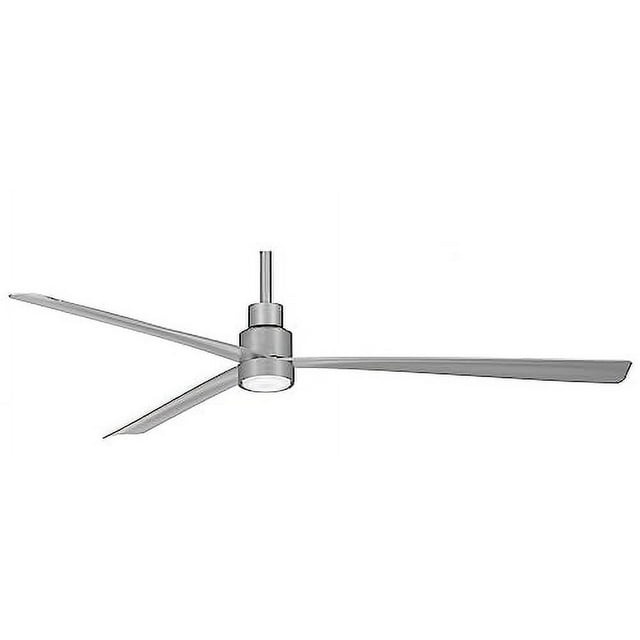 MINKA-AIRE F789-SL LED Simple 65 Inch Outdoor 3 Blade Ceiling Fan with ...