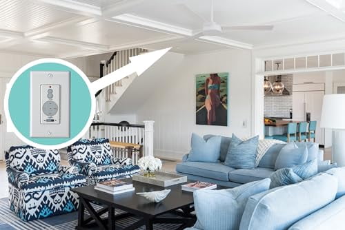 MINKA-AIRE Wall Control System - White - WC210 - Walmart.com