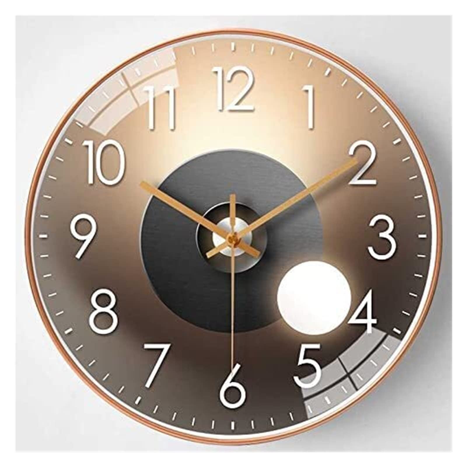 MINKUROW 12 Inch Silent Wall Clocks Living Room Kitchen Modern Design Wall Clock 30 cm Quartz ...