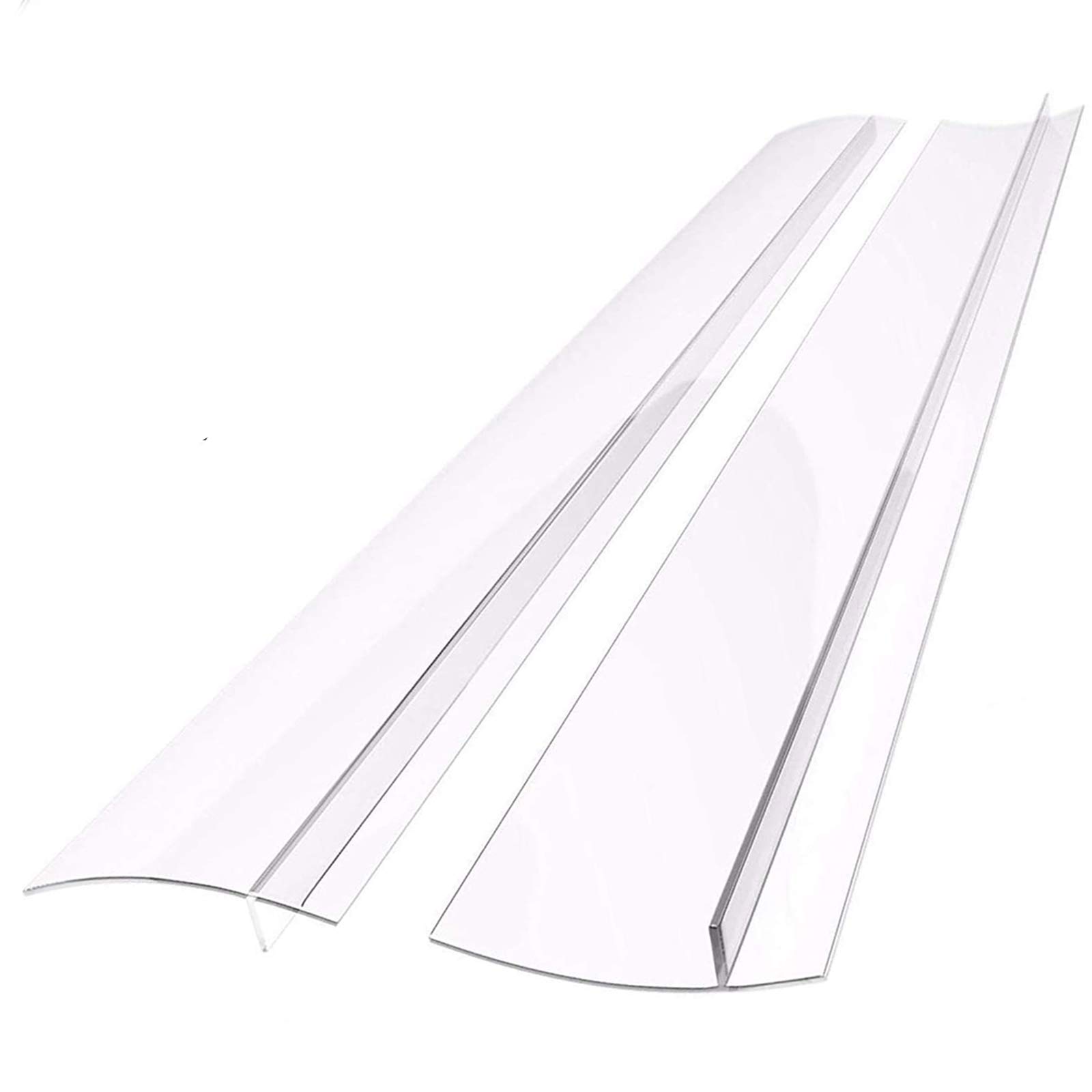 MINKUROW 2 Pack Silicone Gap filler Stopper Kitchen Stove Counter Gap ...