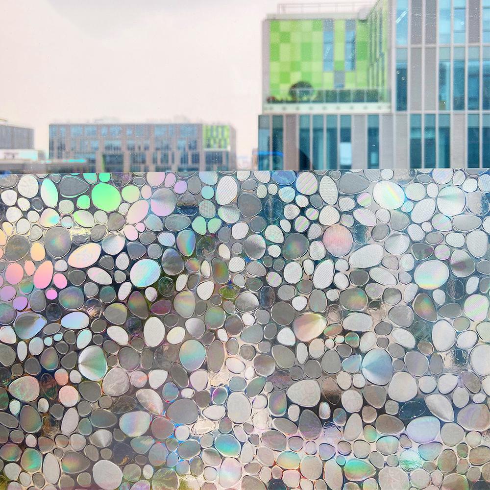 MINKUROW 45×300cm Electrostatic Strip Film for Bathroom Window ...