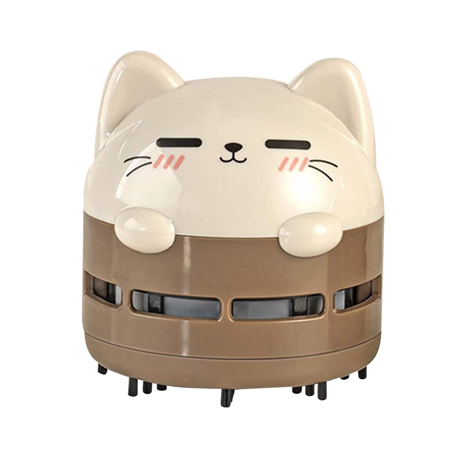MINKUROW Cute Desk Vacuum Cleaner,USB Rechargeable Mini Desk Duster for ...