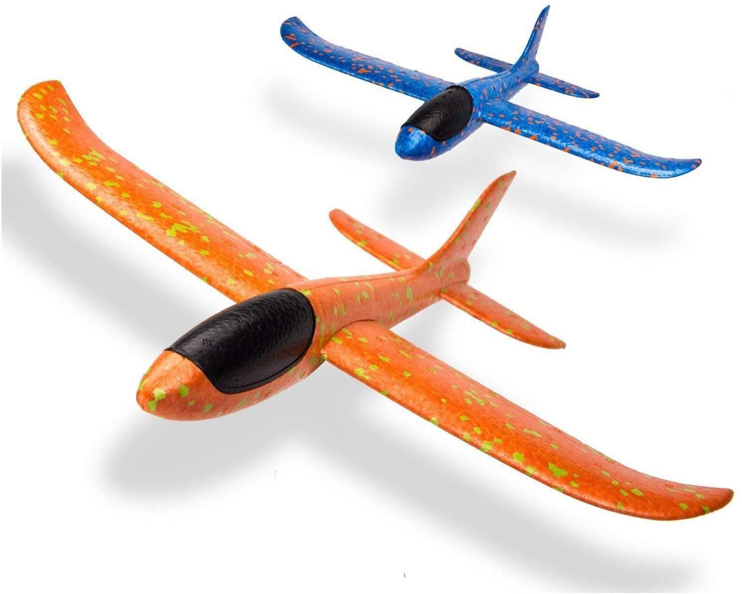 MINKUROW Glider,2 Pieces Ejection Foam Glider,Airplane Toys,Kids ...