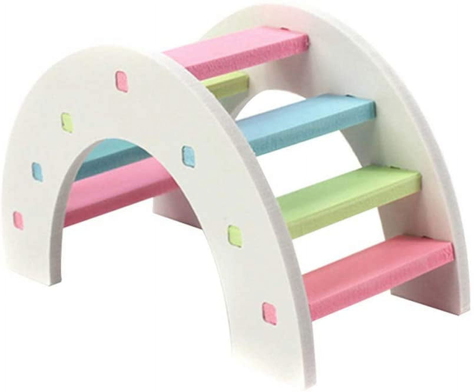 MINKUROW Ladder Syrian Hamster Bridge Rainbow Rabbit Climb Kit for ...