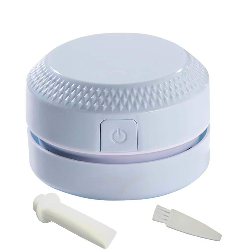 MINKUROW Mini Portable Handheld Cordless Tabletop Crumb Sweeper Desktop ...
