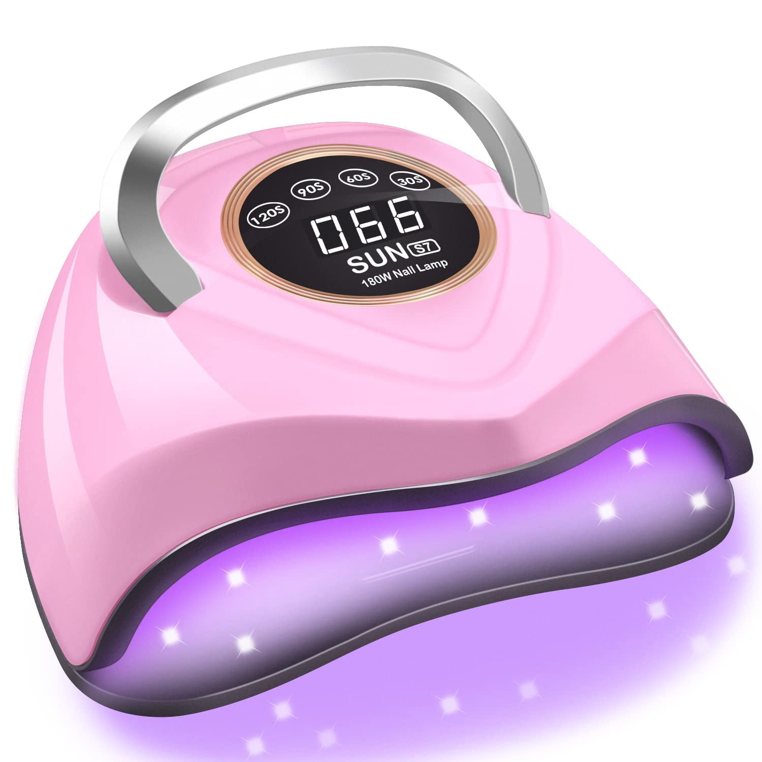 MINKUROW UV LED Gel Nail Light 180W Fast Nail Curing Dryer for Gel ...