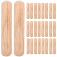 HEMOTON Wood Dowels for Furniture and Crafts Projects Beige Color Easy ...