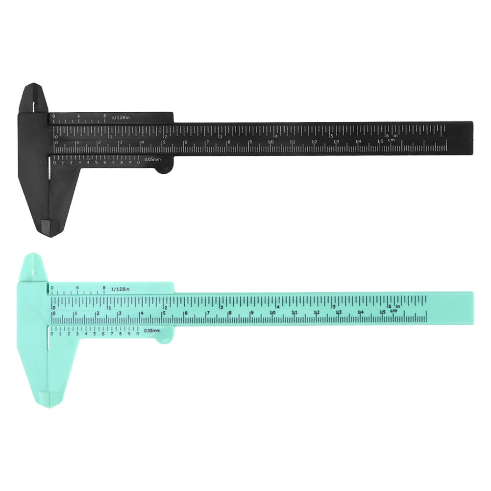 MINLIXIN 2pcs Mini Calipers Portable Sliding Caliper Pocket Caliper ...