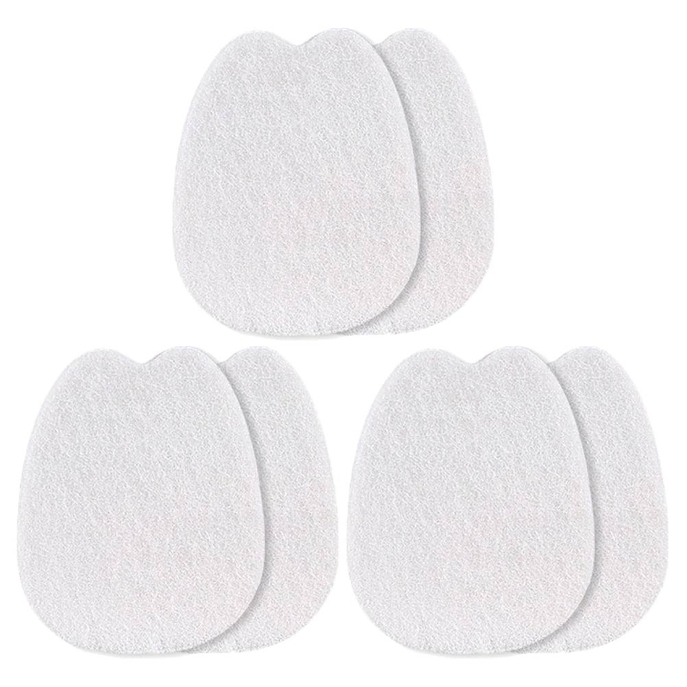 MINLIXIN 3 Pairs Felt Tongue Pads Cushion for Shoes Self Adhesive Shoe ...