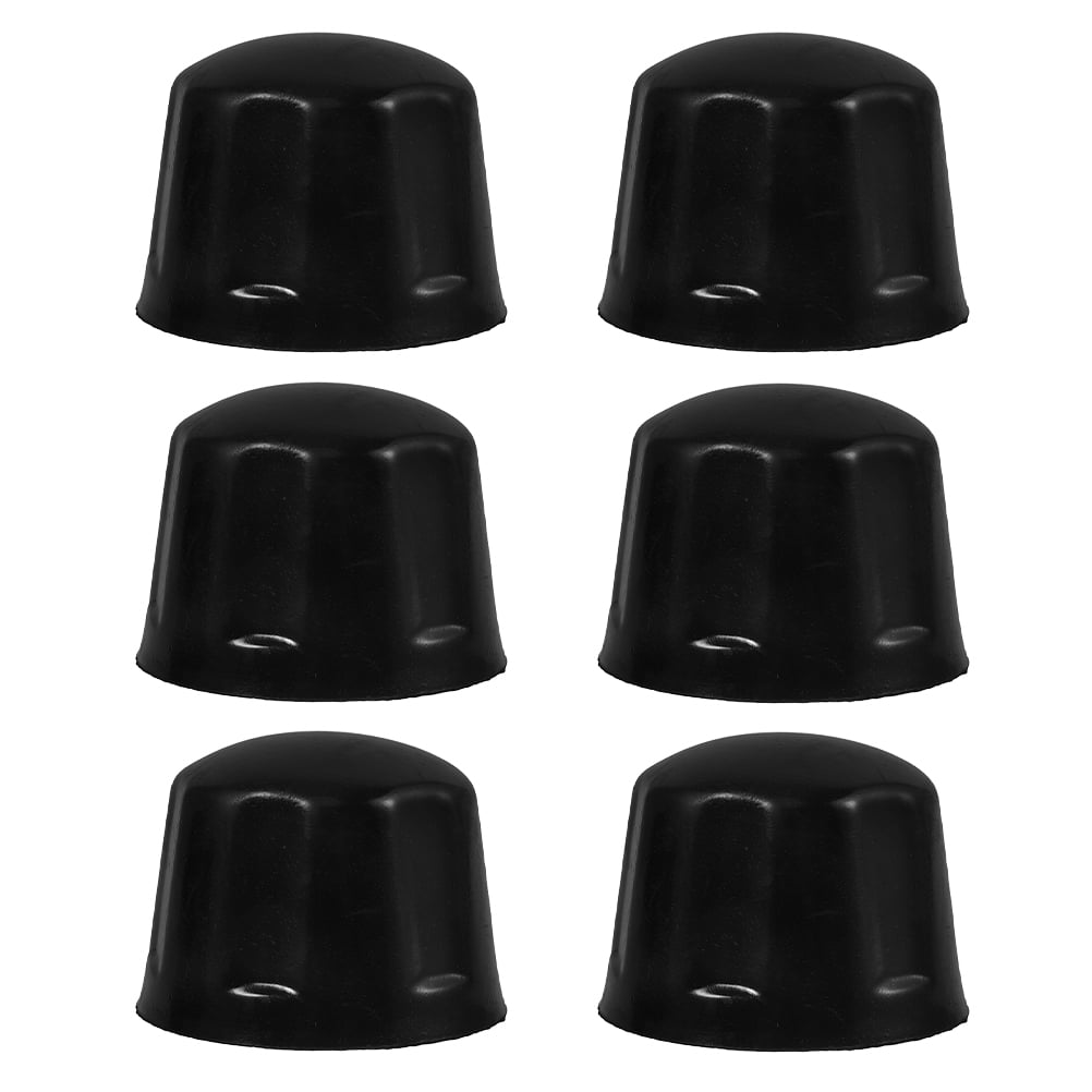 ORDDIART ATV Trailer Wheel Cap Black 6Pcs 2.2x1.6x1.4In - Walmart.com