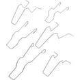 UHANBUT Car Bulb Retaining Spring Clips, Stainless Steel Car Headlight