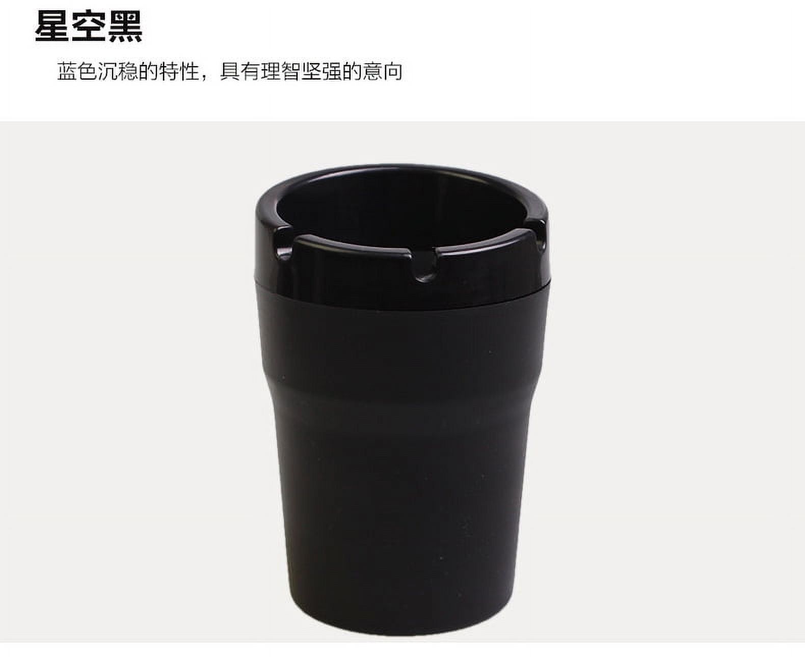MINLIXIN Car Ashtray Smokeless Smellproof Wind-Proof Self-Extinguishing ...