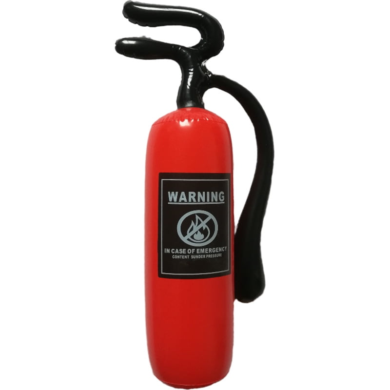 MINLIXIN Inflatable Fire Extinguisher Toy Fire Extinguisher Balloon Fireman Theme Party Balloons ...