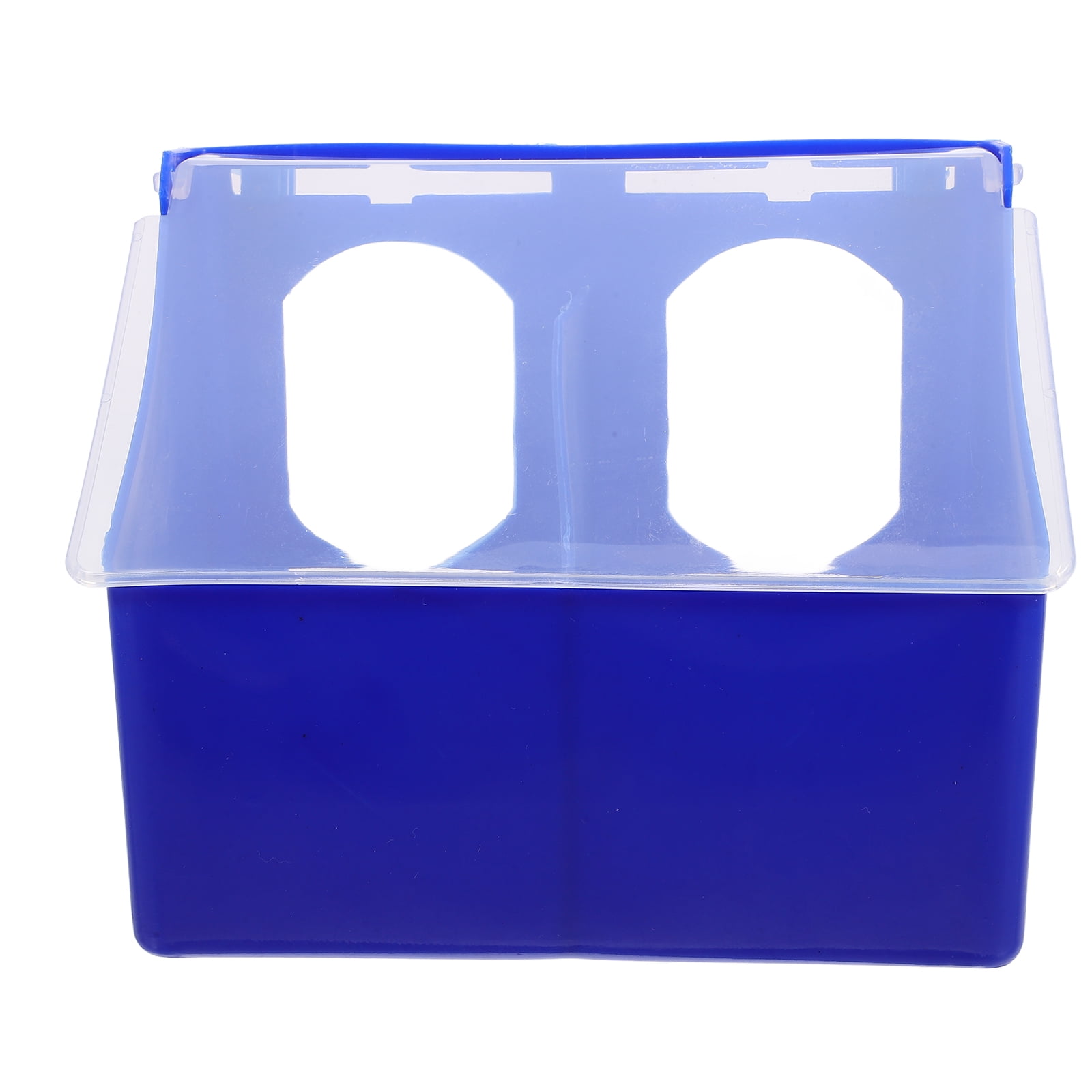 MINLIXIN Multi-Functional Pigeon Feeder with Two Compartments Hanging ...