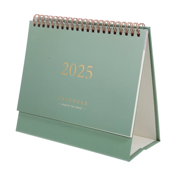 MINLIXIN Spiral Binding Calendar Year Calendar Desk Calendar Office ...