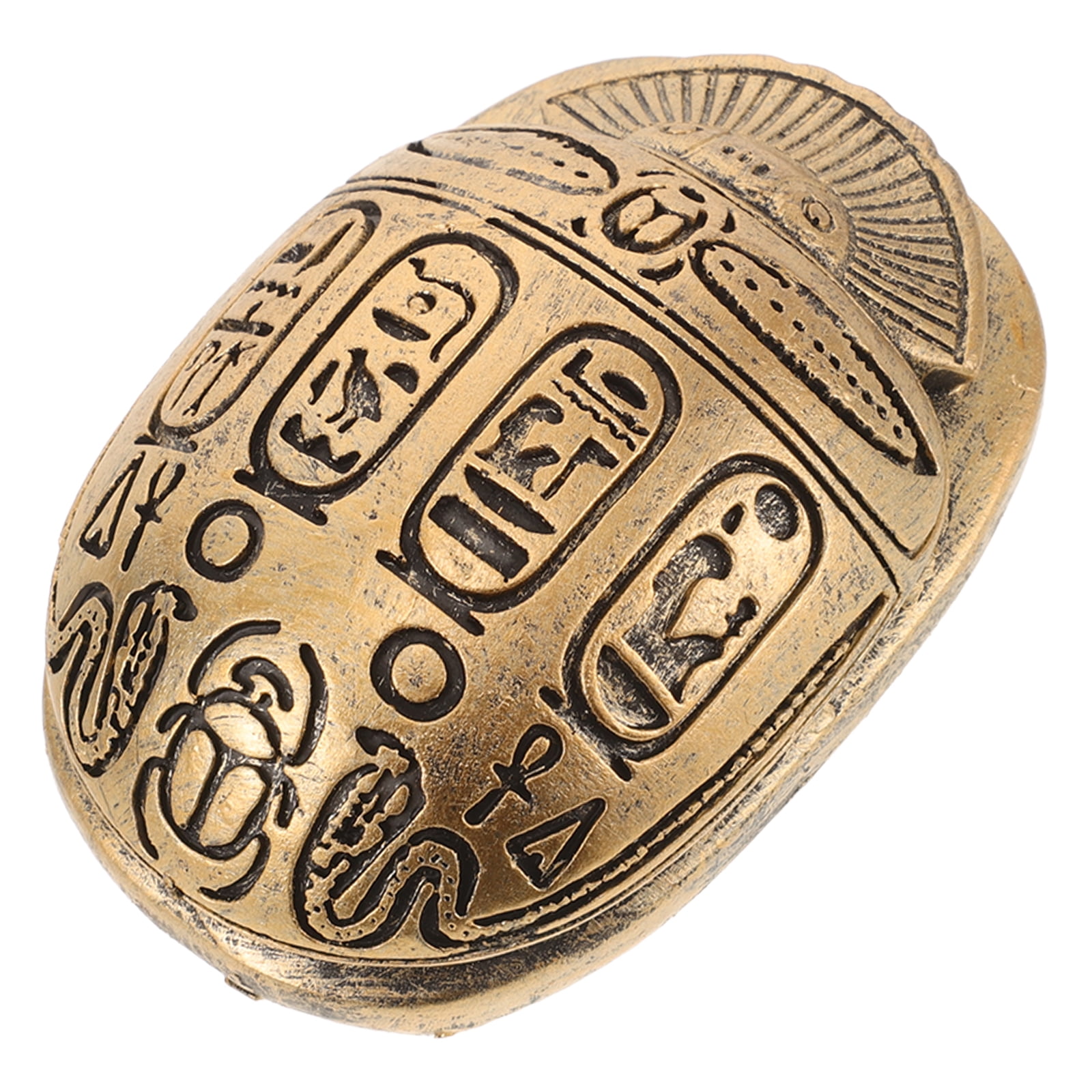 MINLIXIN Unique Egyptian Scarab Beetle Amulet Handcrafted Resin ...